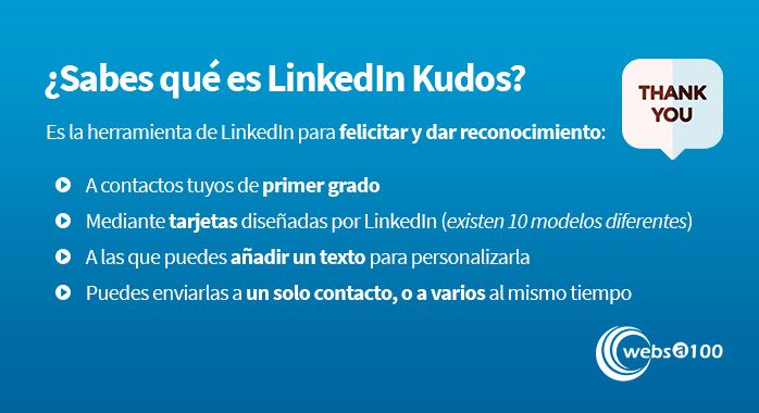 LinkedIn Kudos: en qué consiste y cómo usarlos eficazmente