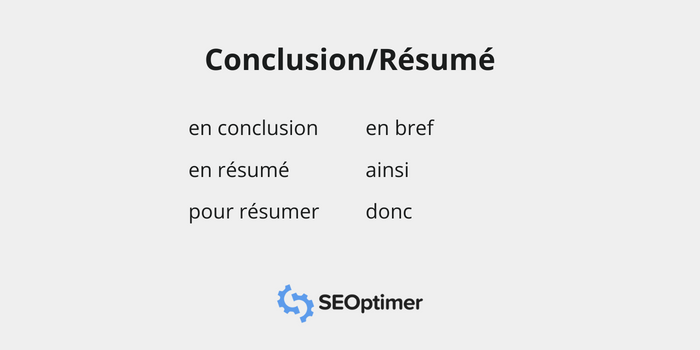 Mots de Transition SEO : Que sont-ils et Comment les Utiliser ? - SEOptimer