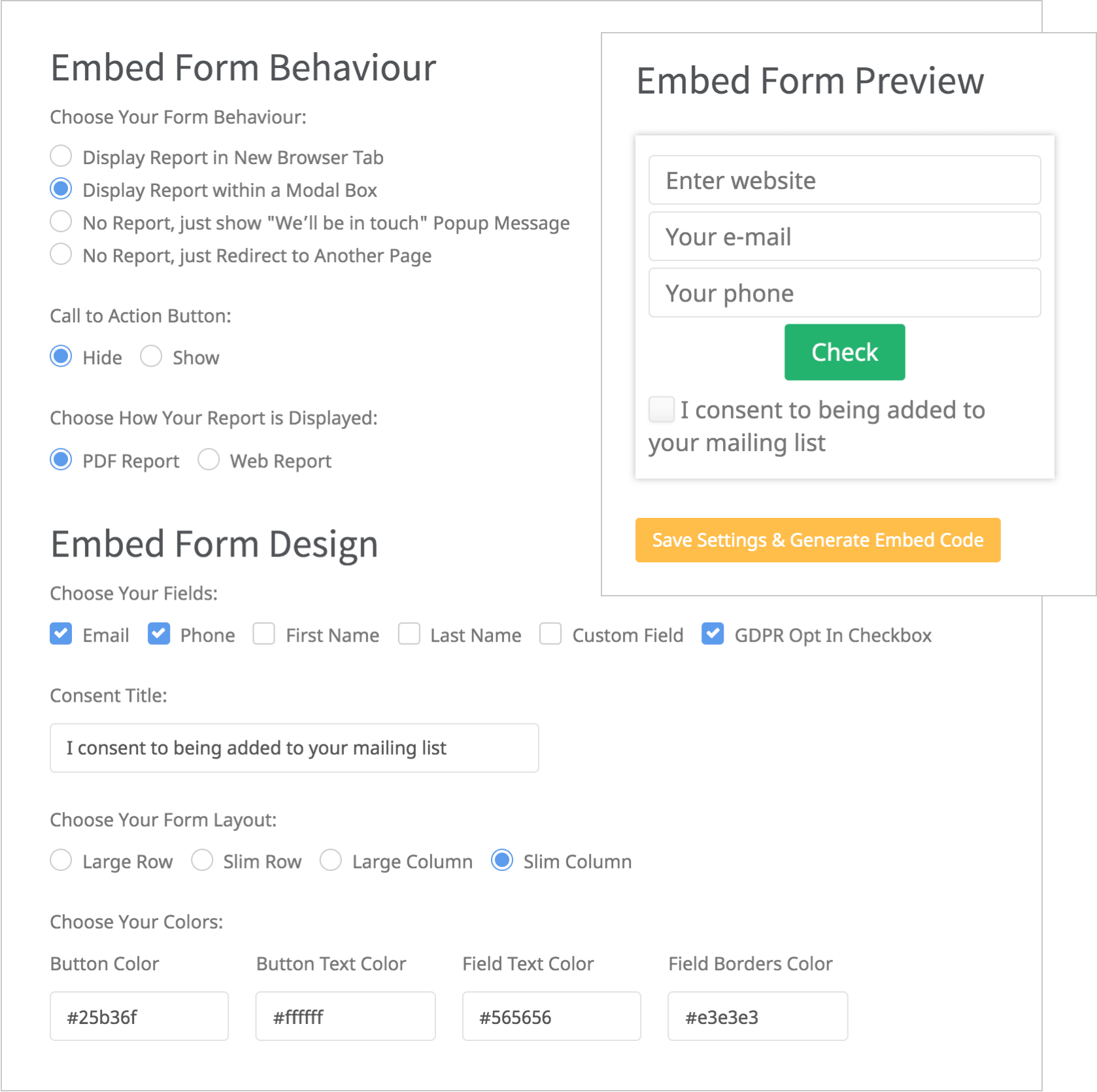 Embeddable Audit Tool - SEOptimer