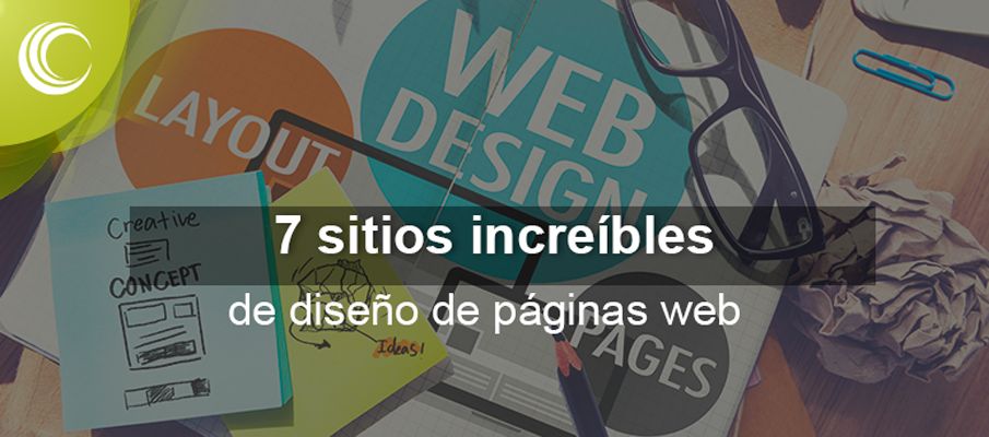 7 sitios increíbles de diseño de páginas web - SEOptimer