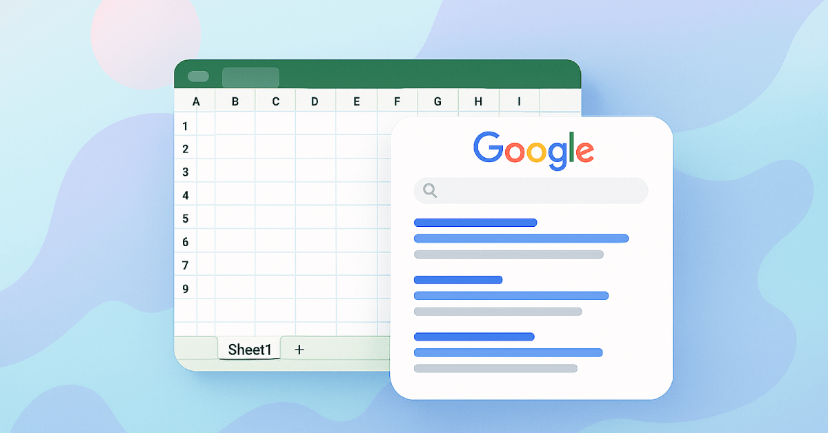 Excel SERP-sporing: Sådan gør du det trin for trin + Excel-skabeloner