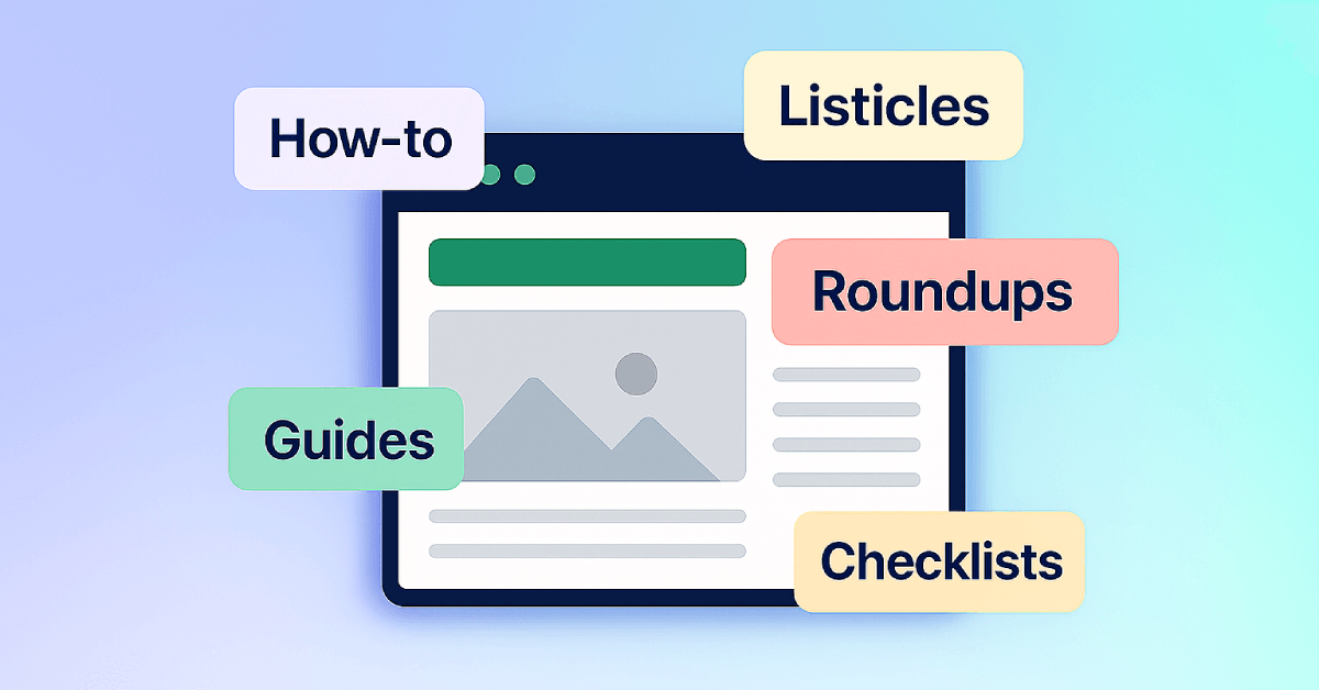 10 Types of Blog Posts that Grow Traffic (with Examples)