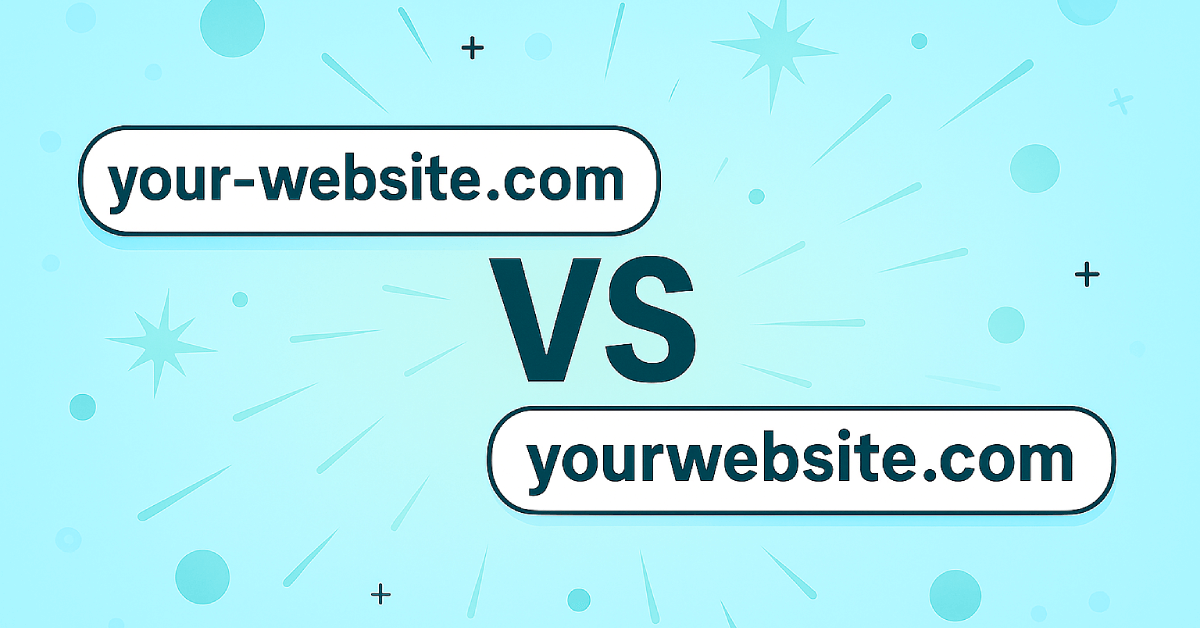 Should You Use Hyphens in Domain Names? - SEOptimer